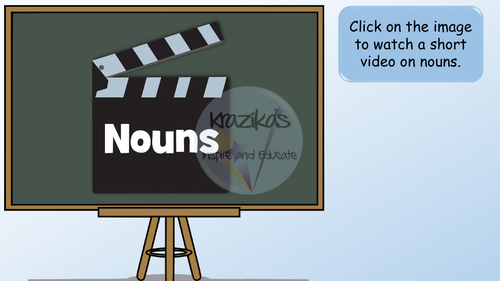 Nouns PowerPoint Lesson | Teaching Resources