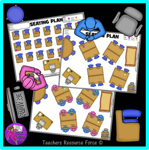 Visual seating plan template | Teaching Resources