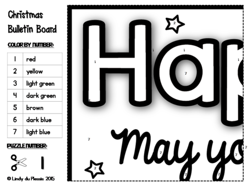 Christmas Interactive Bulletin Board | Teaching Resources