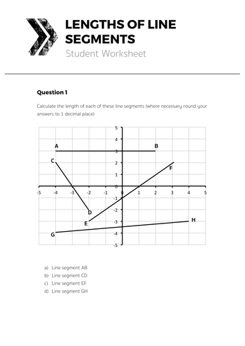 Lengths of Line Segments - Complete Lesson by tomotoole - UK Teaching ...