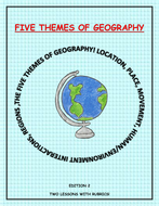 5 Themes of Geography 3 Lessons | Teaching Resources