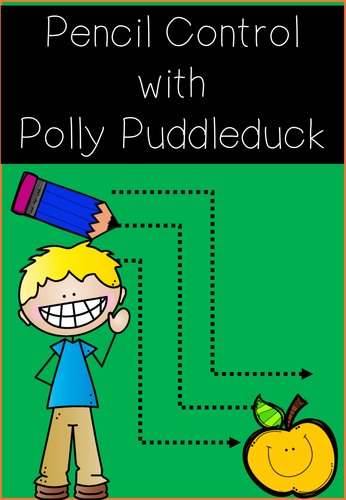 Pencil Control (EYFS) by Polly Puddleduck - UK Teaching Resources - TES