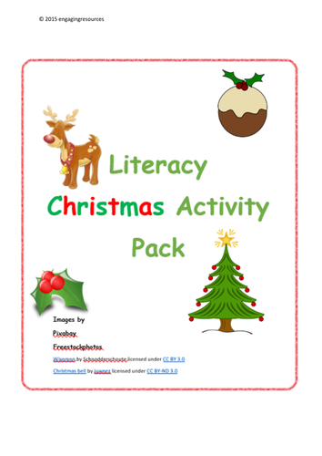 Christmas Activity Pack - English and Literacy | Teaching Resources