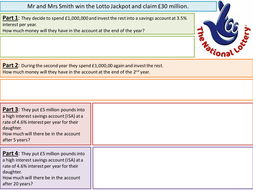 Maths KS4: Compound Interest | Teaching Resources