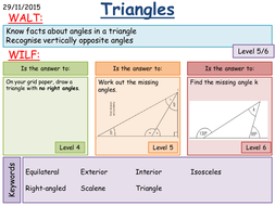 KS3: Angles in Triangles | Teaching Resources