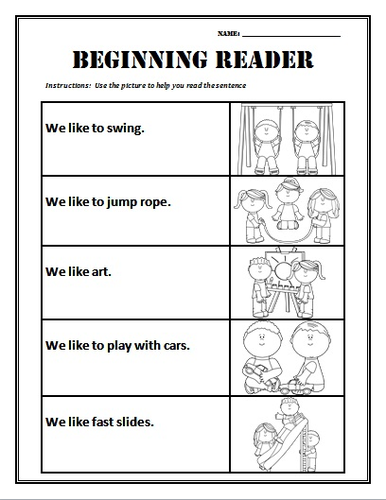Beginning Readers | Teaching Resources