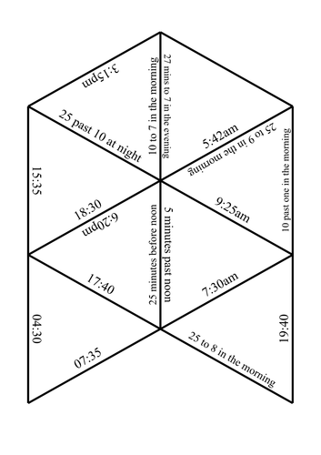 Time Jigsaws | Teaching Resources