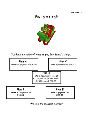 Year 5 Maths Christmas Challenge | Teaching Resources