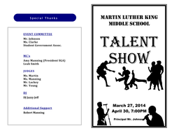 Talent Show: The kit to run your event! | Teaching Resources