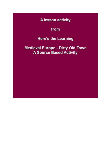 Medieval England | Teaching Resources