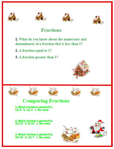 Holiday Math Task Cards | Teaching Resources