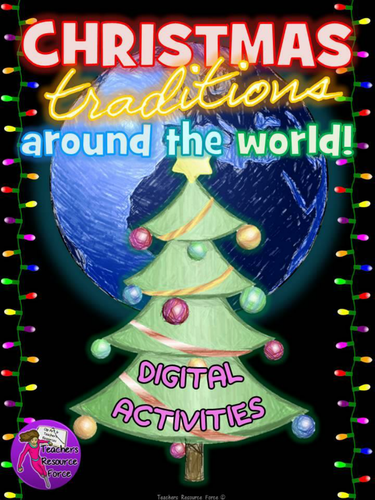 Christmas Traditions Around the World - DIGITAL WORKBOOK | Teaching ...