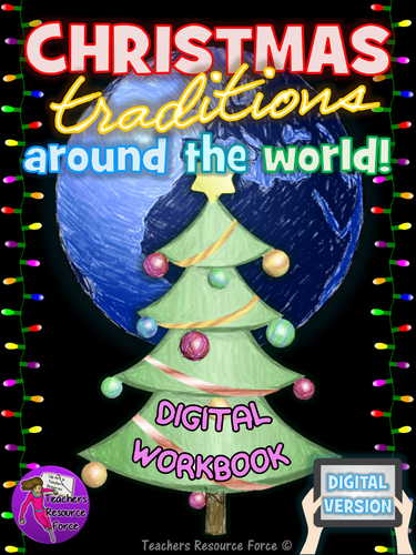 Christmas Traditions Around the World - DIGITAL WORKBOOK | Teaching ...