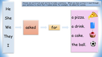 Sentence Writing: High-Frequency Word Frames | Teaching Resources