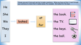 Sentence Writing: High-Frequency Word Frames | Teaching Resources