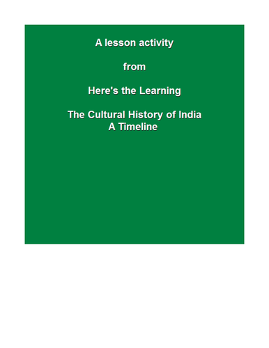 Cultural History of Asia bundle | Teaching Resources