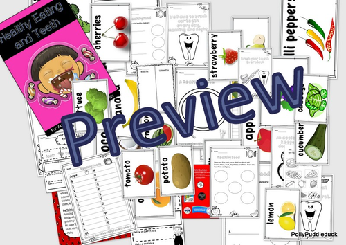 Healthy Eating and Teeth for EYFS/KS1 by Polly Puddleduck - UK Teaching ...