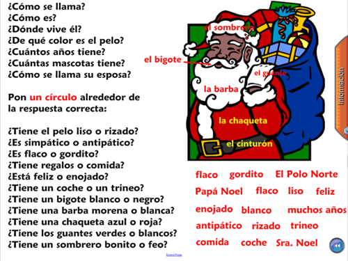 Spanish Christmas Games & Activities - Navidad - Smart Board | Teaching ...