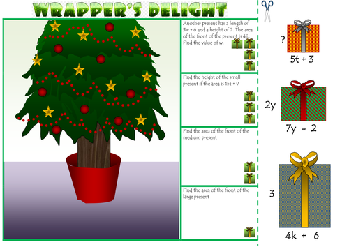 Christmas maths revision activities - Area of circles, BIDMAS and ...