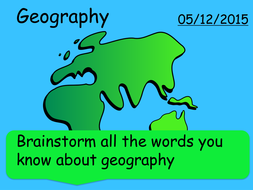 Types of Geography | Teaching Resources