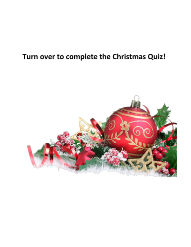 Christmas through time quiz and activities | Teaching Resources