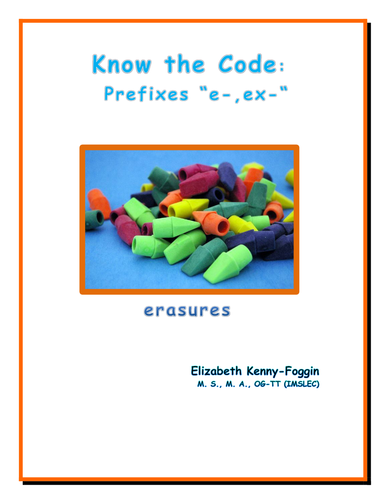 Know the Code: Bundle of Prefixes | Teaching Resources
