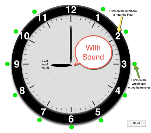 Learn how to tell time in French | Teaching Resources