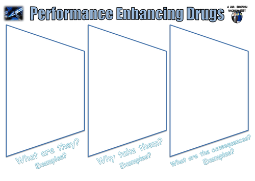 Performance Enhancing Drugs and Steroids | Teaching Resources