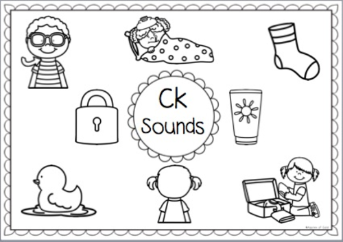 Final Digraph Ck Sounds | Teaching Resources