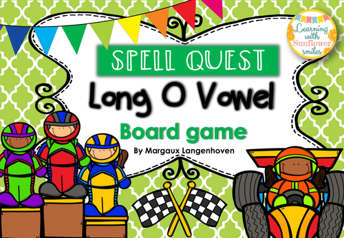Long O Vowel Board Game | Teaching Resources