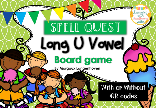 Long U Vowel Board Game | Teaching Resources