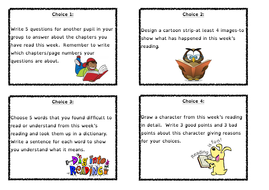 Reading Homeworks Carousel | Teaching Resources