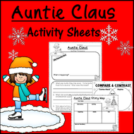 Auntie Claus Activity Sheets *Print and Go!* | Teaching Resources