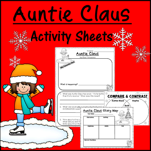 Auntie Claus Activity Sheets *Print and Go!* | Teaching Resources