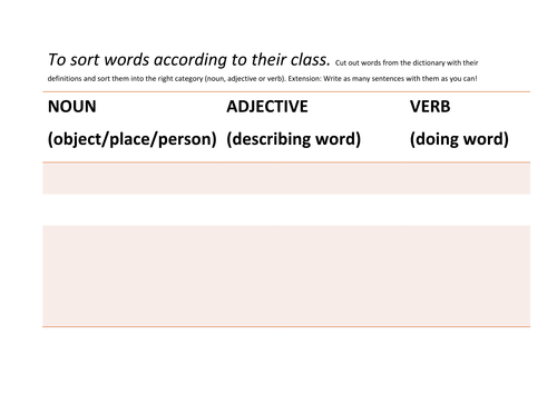 Dictionary Destruction vocabulary builder | Teaching Resources