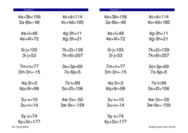 Simultaneous Equations (Codebreaker) | Teaching Resources