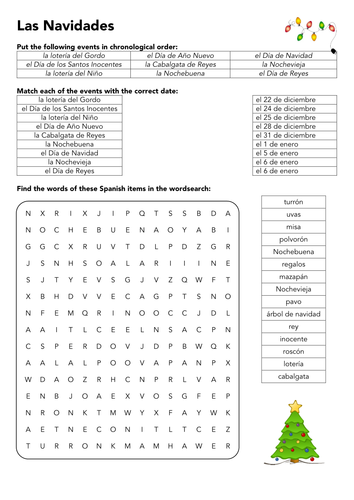 Las Navidades | Teaching Resources