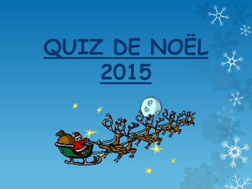 Christmas Picture Quiz 2015 | Teaching Resources
