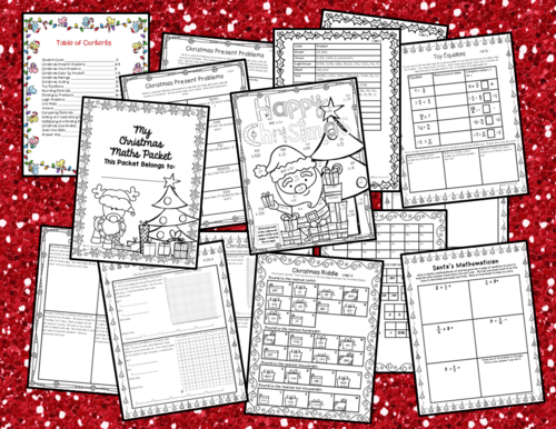 Christmas Maths Pack for Year 6 | Teaching Resources