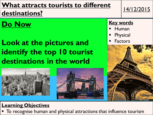Tourism | Teaching Resources