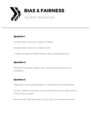 Bias & Fairness - Complete Lesson | Teaching Resources