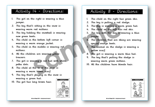 Winter Listening Skills | Teaching Resources