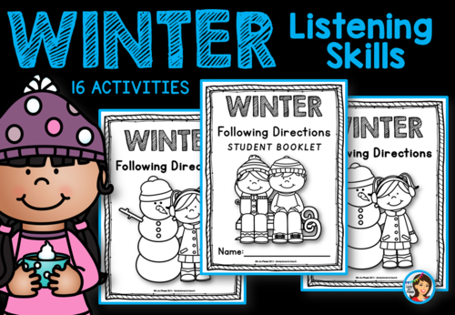 Winter Listening Skills (Following Directions) | Teaching Resources