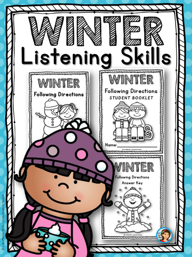 Winter Listening Skills (Following Directions) | Teaching Resources