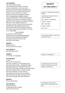 Lady Macbeth - Act 1 Scene 5 | Teaching Resources