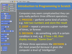 Scratch – Introduction to Computing using the IF Statement (KS3 ...