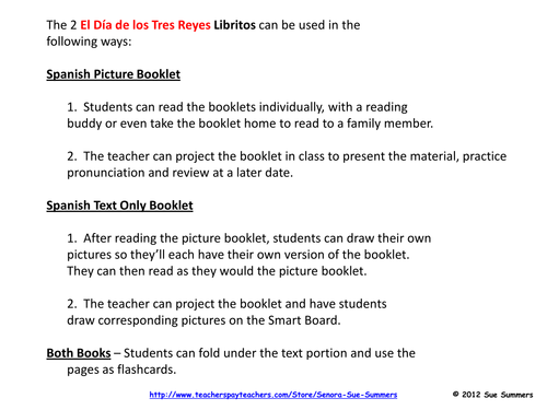 Spanish Three Kings Day / Dia de los Tres Reyes Booklets | Teaching ...