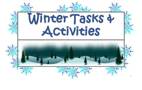 Winter Literacy Tasks & Activities | Teaching Resources