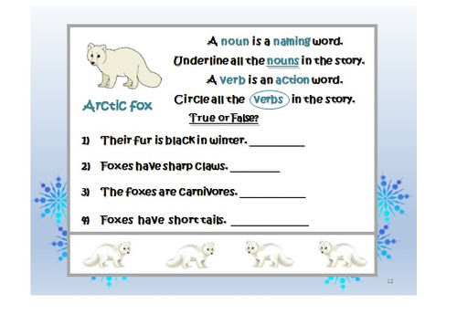 Winter Literacy Tasks & Activities | Teaching Resources