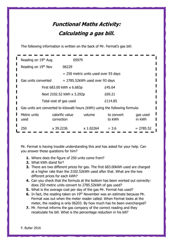 Using a Calculator Homework Pack (HIGHER and FOUNDATION - Grades E-C ...